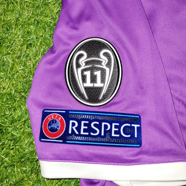Cristiano Ronaldo Real Madrid 2016 2017 UEFA FINAL Purple Away Soccer ...