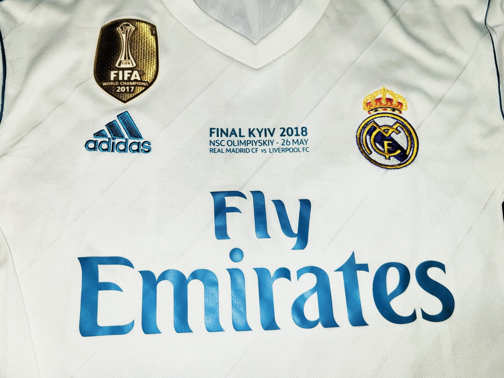 Cristiano Ronaldo Real Madrid 2017 2018 LAST GAME UEFA FINAL Long Slee ...